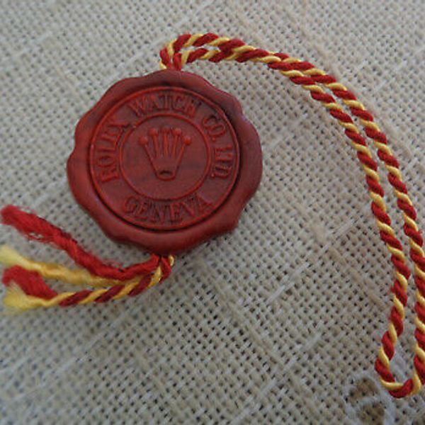 Vintage Rolex red Hang Tags 1950's 1960's - 5508 5510 6236 6238 6542 ...