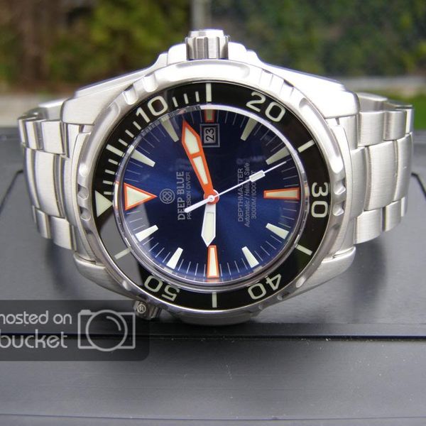 FSOT:Deep Blue Depth Master 3000 Blue dial | WatchCharts Marketplace
