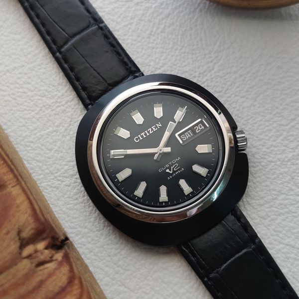 [WTS] Citizen Custom V2 Automatic Blackie Para Water - Vintage - $125 ...