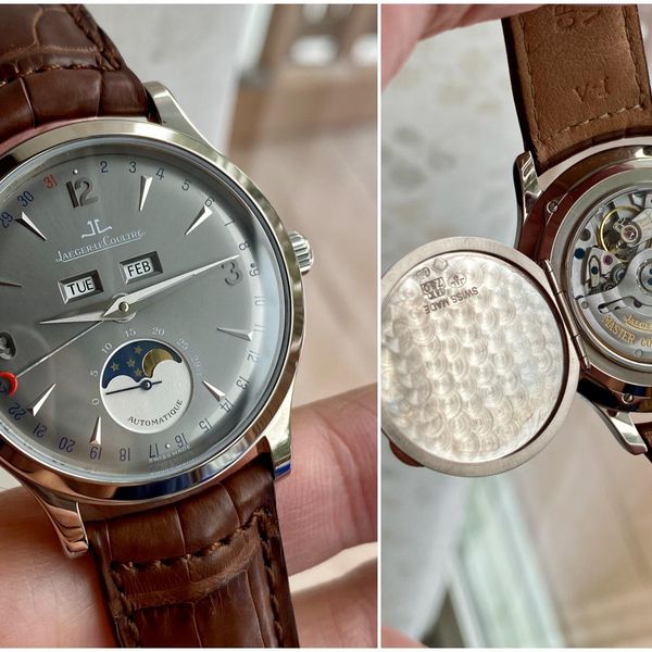 [WTS] JLC. Annual Calendar. Solid 18K Gold. Hunter flip case. Lot of ...