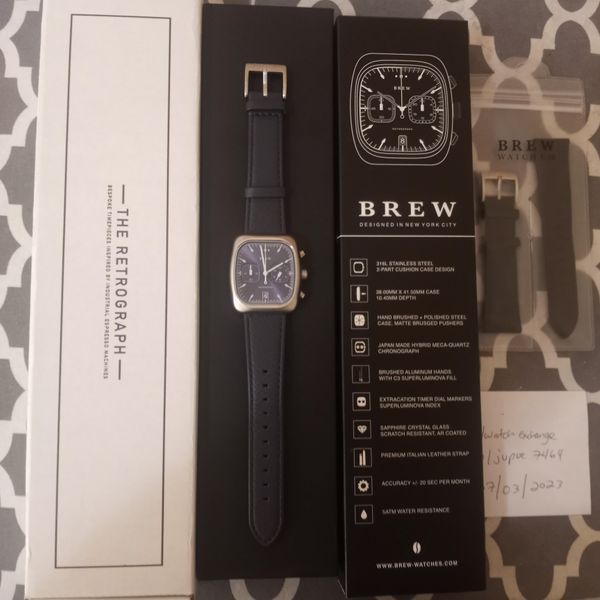 [WTS] Brew Retrograph Cobalt $$275 | WatchCharts Marketplace