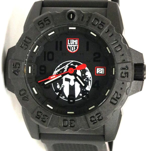 New in Box Luminox Spartan Quartz Black Dial Men's Watch XS.3501 ...
