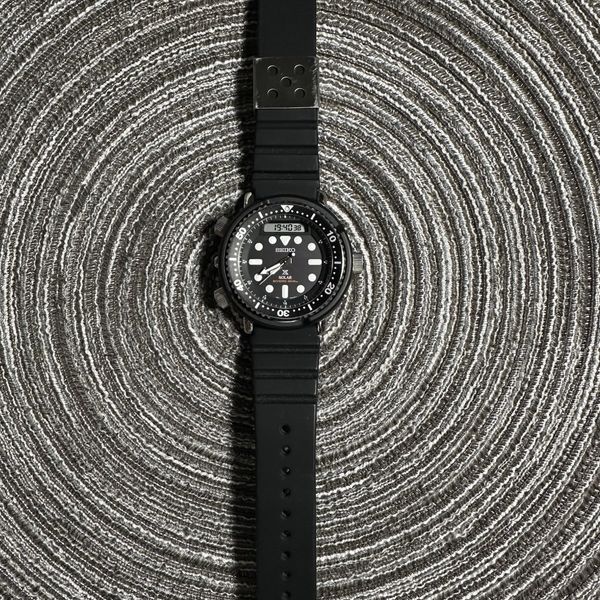 Seiko Prospex Solar Analog-Digital Diver SNJ-025 | WatchCharts Marketplace