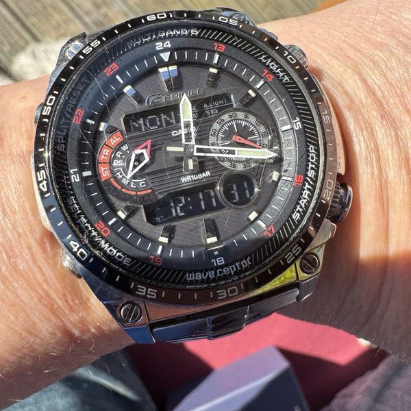 Casio Edifice Solar Watch Model 5117 | WatchCharts Marketplace