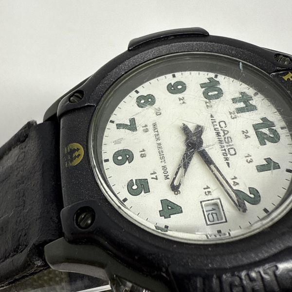 CASIO Illuminator 2312 FT-500 WR 100M Quartz Analog Men's Watch 41mm ...