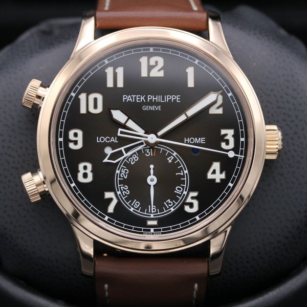 FSOT: Patek Philippe - 5524R - Travel Time Pilot - Rose Gold - 42mm ...