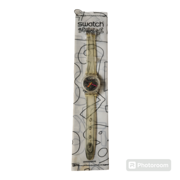 Vintage Swatch Watch "Scribble" GZ124 new old stock with new battery ...