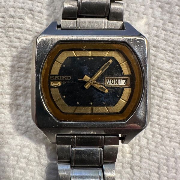 Vintage Seiko automatic square TV watch 6309-5510 | WatchCharts Marketplace