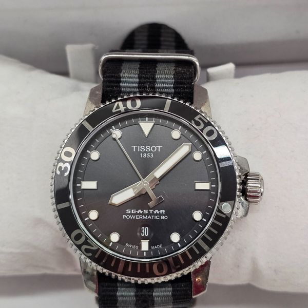 Tissot Seastar 1000 Powermatic 80 Automatic T120407A Men's Wristwatch ...