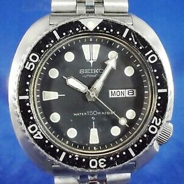 SEIKO 150M DIVERS 'TURTLE' DAY/DATE AUTO MENS WATCH 6309-7040 (SN 890147) | WatchCharts Marketplace