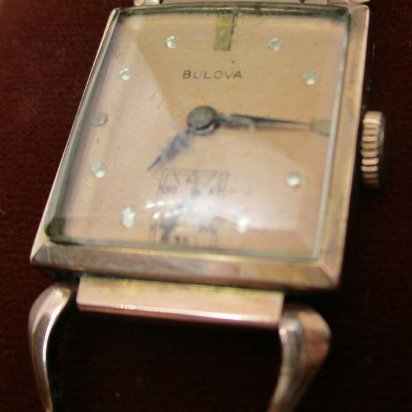 BULOVA "CONRAD" USA 17J, 14K GF 8AE, Men's Wrist Watch vintage 1942 ...