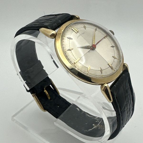 1950s HAMILTON 748 Rodney 18 Jewel 10K GF, Vintage Men's Wristwatch ...