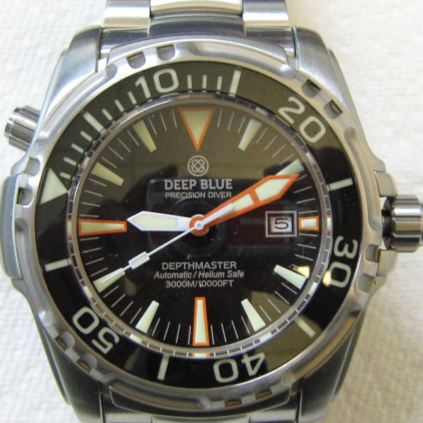 FS: Three Deep Blue Depthmaster 3000: Black, Blue, White dials ...