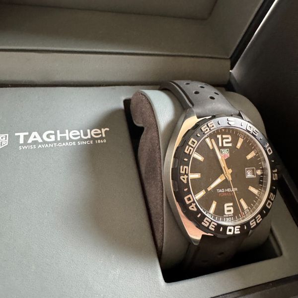 Unused TAG Heuer Formula 1 Men's Black Quartz Watch - WAZ1110.FT8023 ...