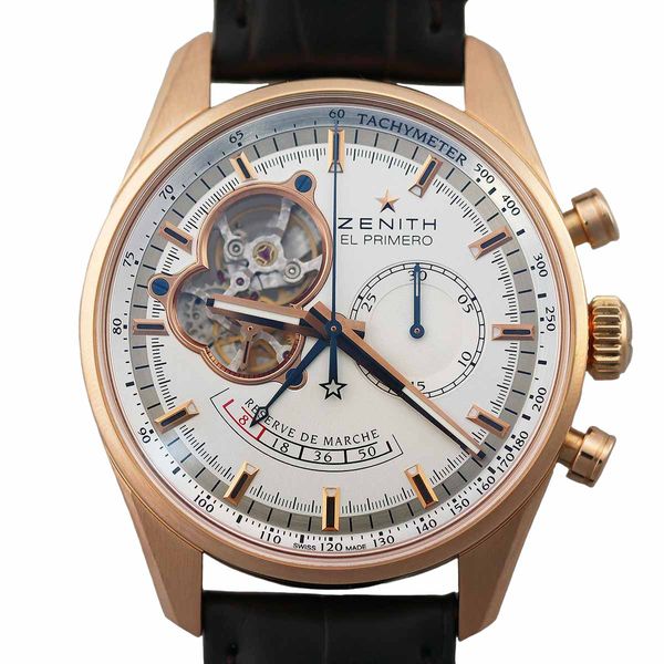 ZENITH Zenith El Primero Chronomaster Open Power Reserve Watch 42mm 18. ...