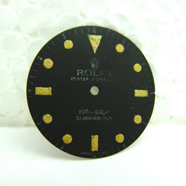 DIAL, VINTAGE ROLEX SUBMARINER 5513 DIAL FOR REPAIR, PARTS ...