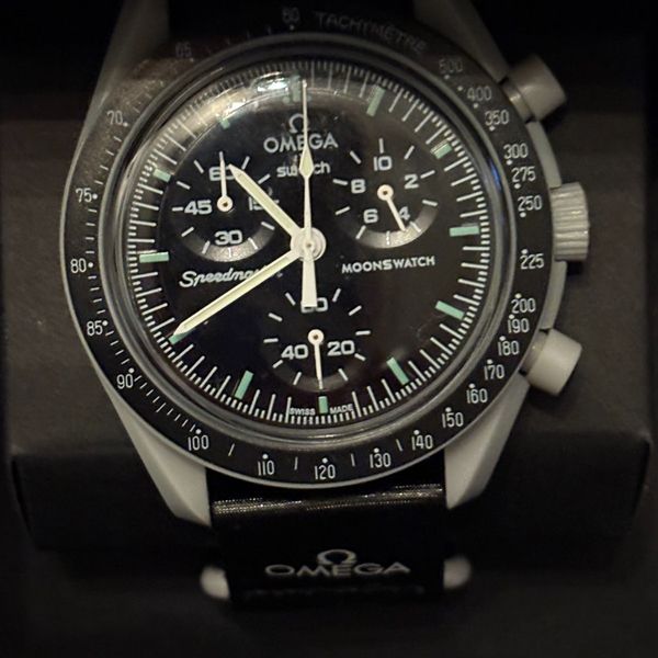 Rare Omega & Swatch â Mission To The Moon â Bioceramic moon watch. New ...