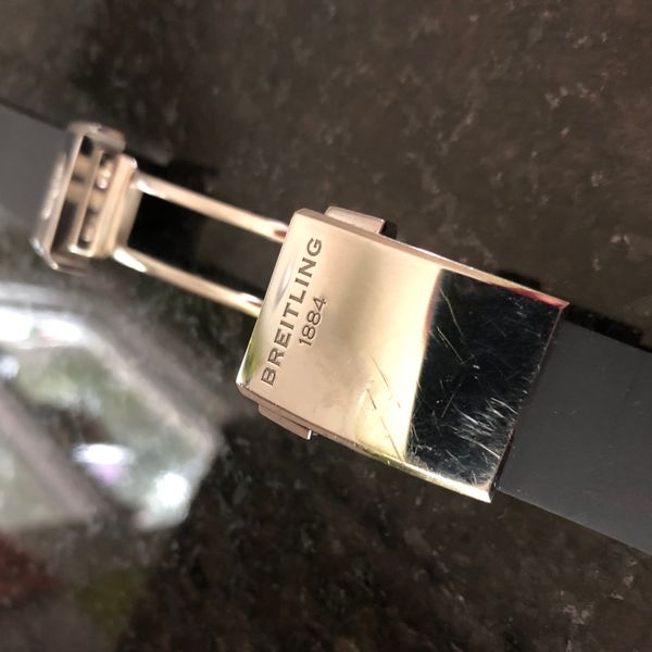 FS: Breitling OEM deployant and uncut black rubber | WatchCharts