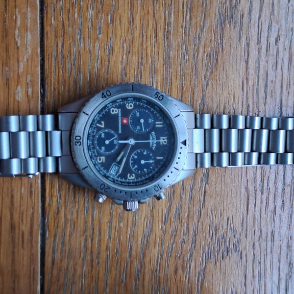 Rotary Vintage Swiss Commando Chronograph GS462/19 | WatchCharts ...