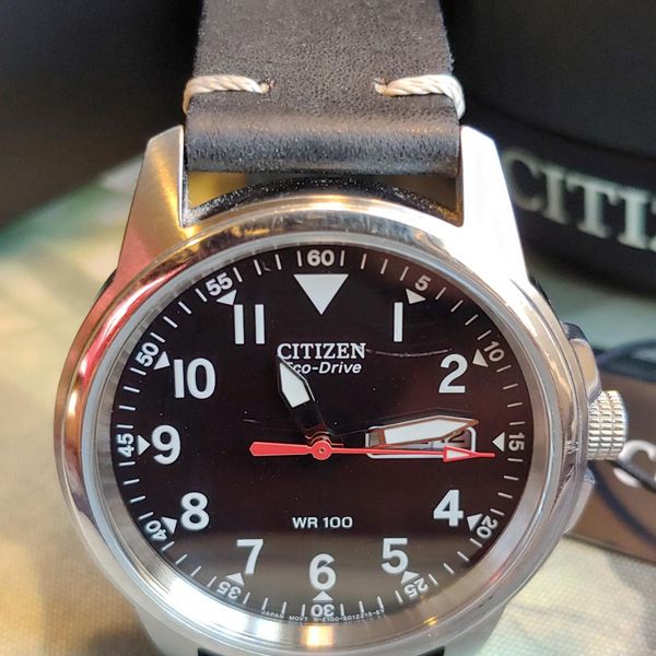 [WTS] Citizen Eco-Drive 8180 on Colareb Leather | WatchCharts Marketplace