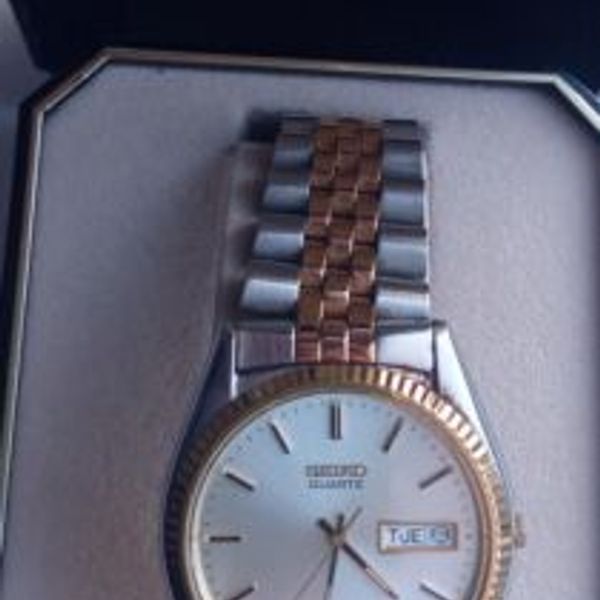 vintage seiko quartz mens watch Model 7N43-8111 | WatchCharts Marketplace
