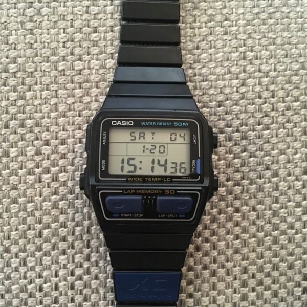 Casio XC-30 vintage watch | WatchCharts Marketplace