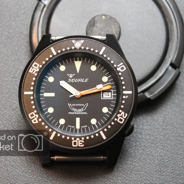 SOLD: Squale PVD 1521, 50 atmos, daily wearer - $469 shipped | WatchCharts