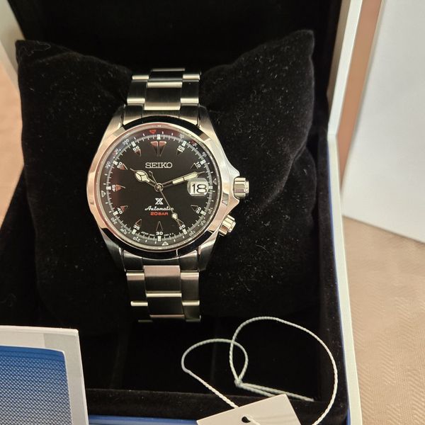 Seiko Prospex Alpinist SPB117, Black Dial with box and Papers ...