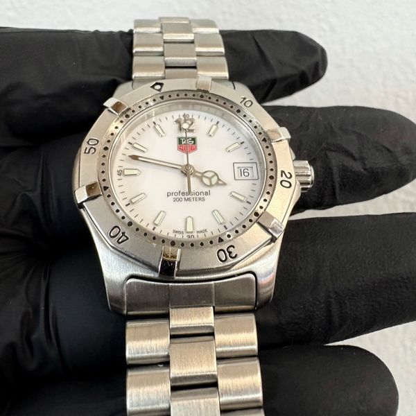 TAG Heuer Professional 200m WK1211 Quartz 34mm Mid-Size Stainless Steel ...