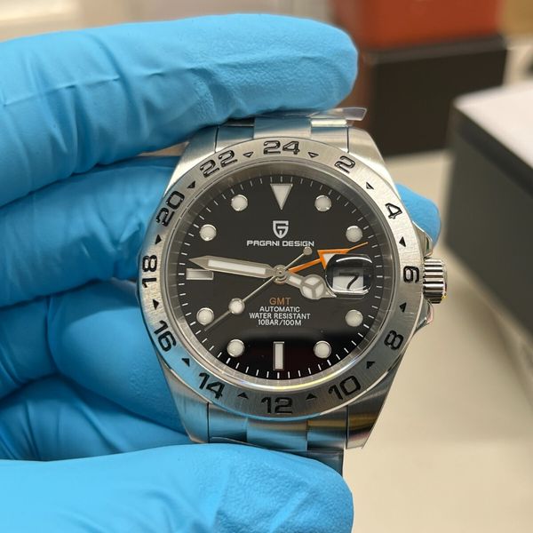 Pagani Design PD-1682 V2 Explorer II Men GMT Automatic 100M Waterproof ...