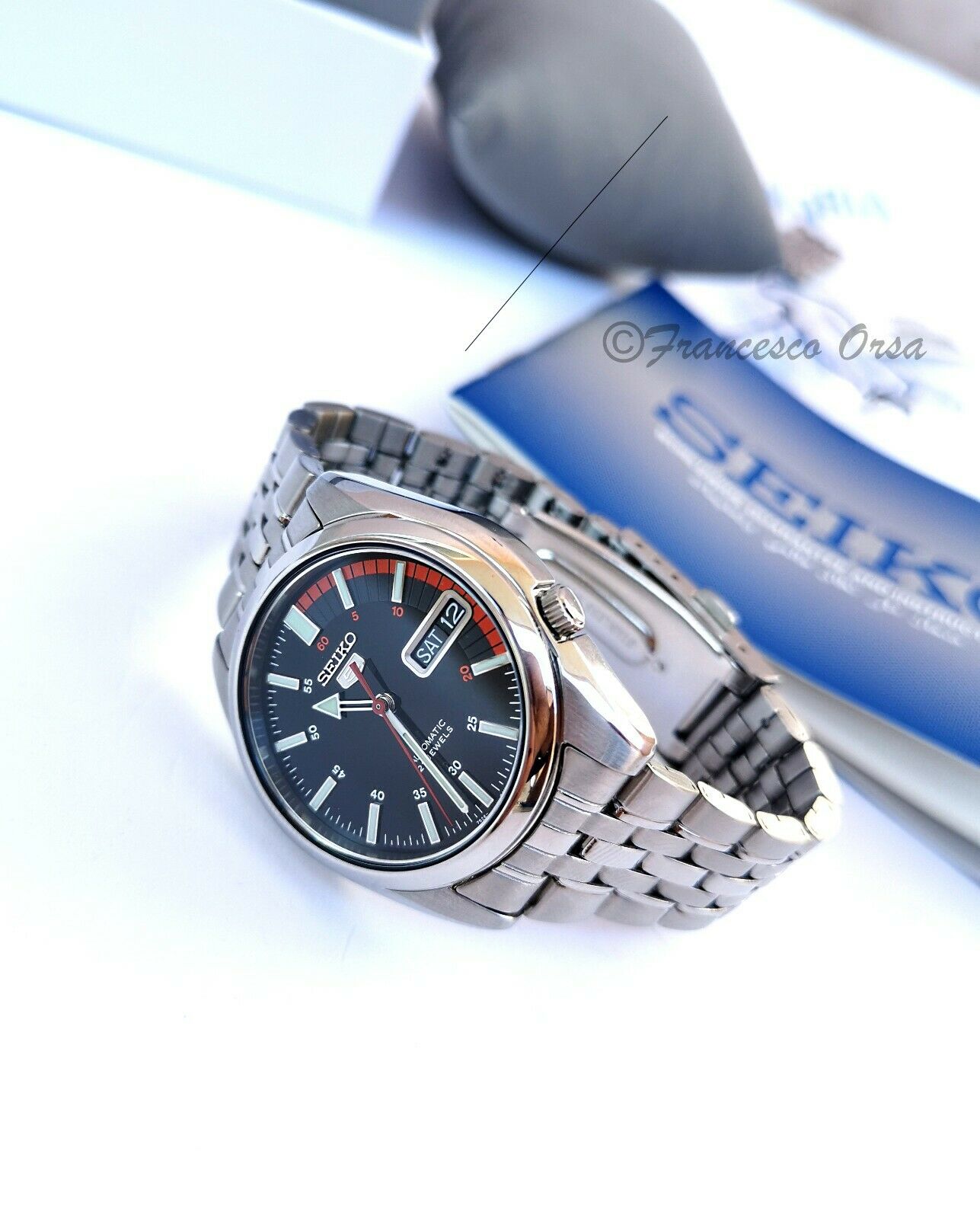 SEIKO mod. SNK375K1 orologio automatico per uomo automatic watch for ...