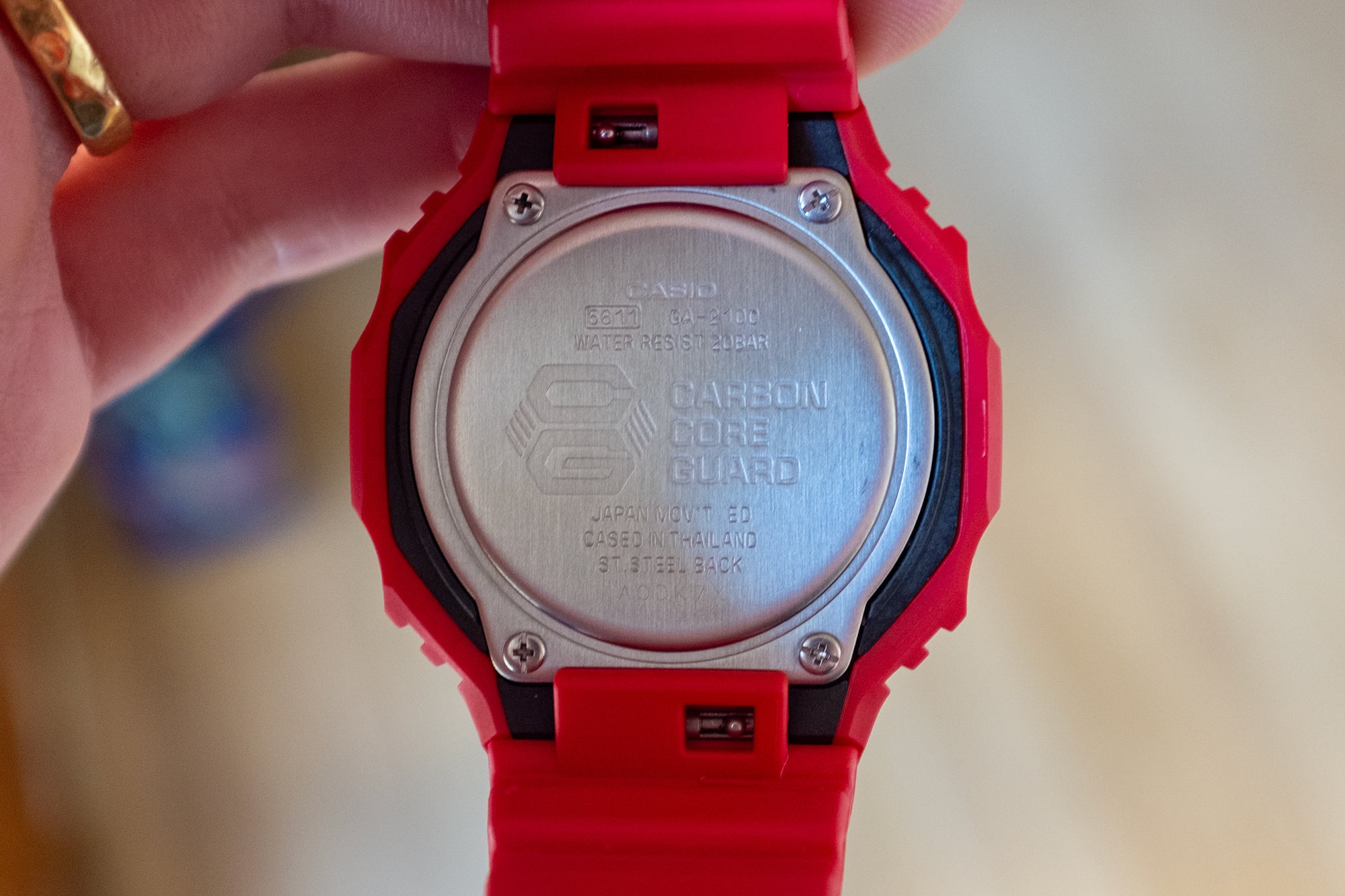 [WTS] Casio G-Shock GA 2100-4A Red Casioak | WatchCharts