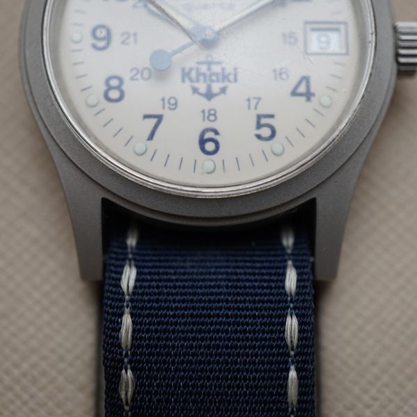 [WTS] Hamilton Khaki 9797 White Dial Field 33mm Quartz Watch w ...