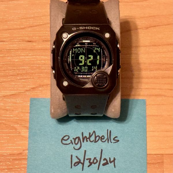 [WTS] Casio G-Shock G-8000-3V “Sniper” Vintage Green Negative Display ...