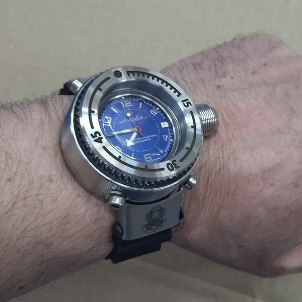 Custom Watch Vostok Watch Vostok Amphibia Watch Handmade Watch ...
