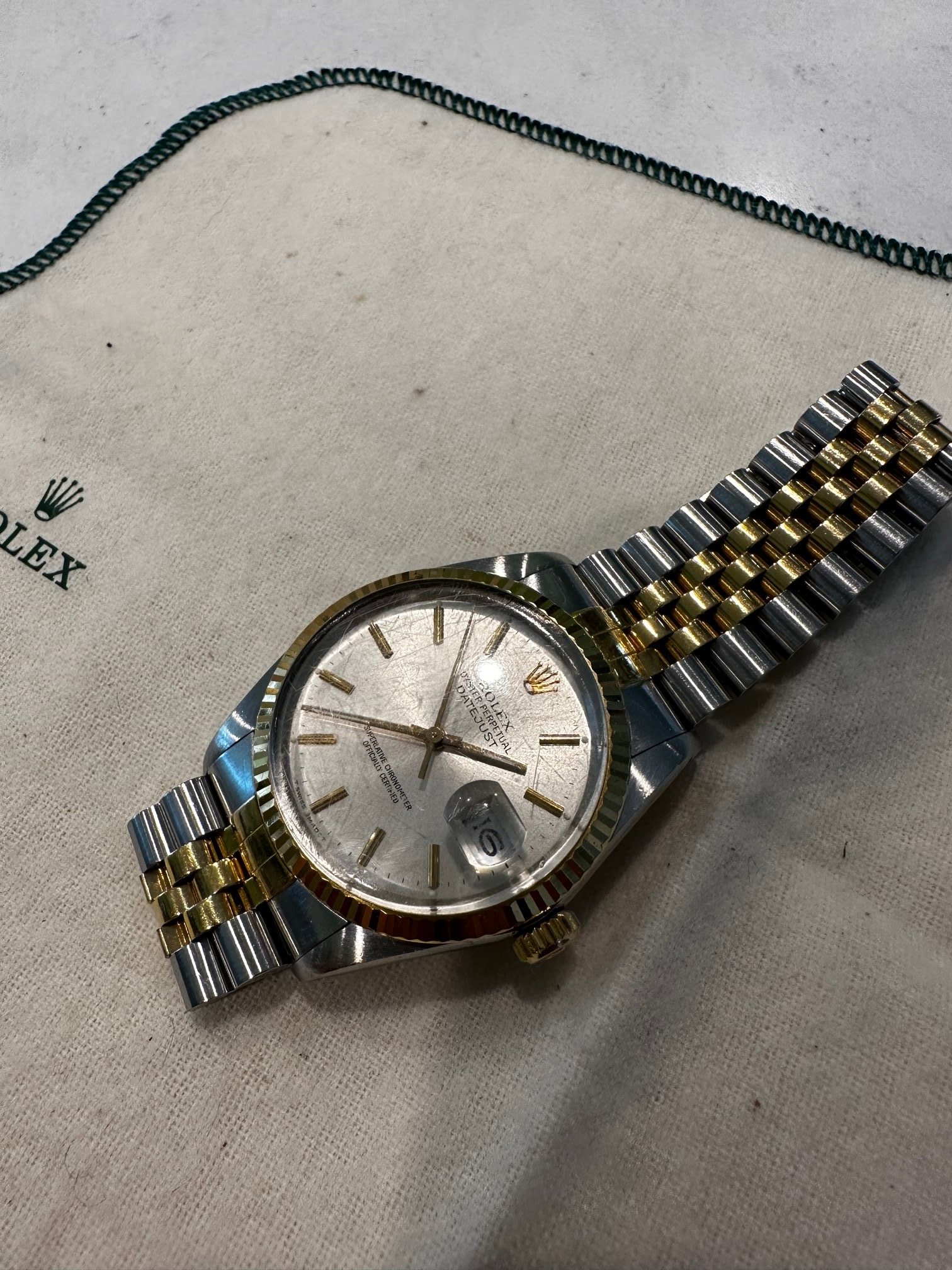 [$3,500 USD] WTS - Rolex Datejust 16013 - Two Tone (1987) | WatchCharts ...