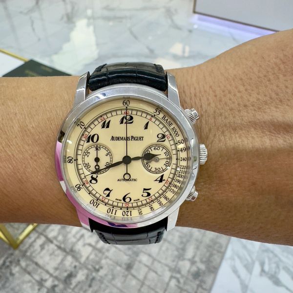 2008 Audemars Piguet Jules Audemars 41MM 26100BC 18K White Gold Watch ...