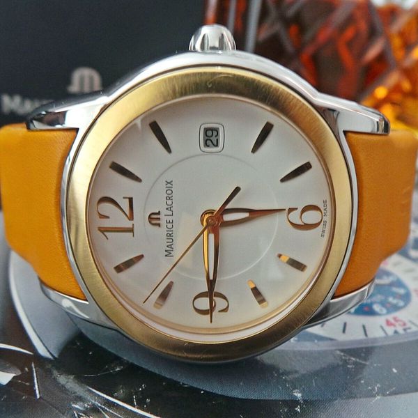 Maurice Lacroix Quartz Gents Watch In Box-Stunning! | WatchCharts ...