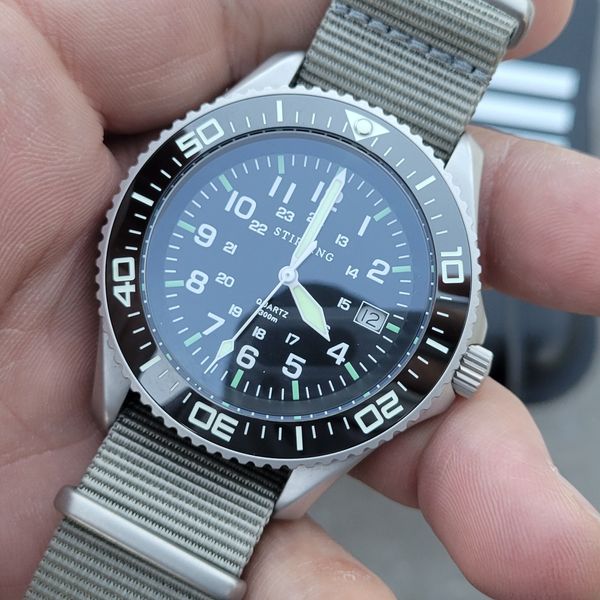 FS: Stirling Timepieces Fraser Dive Watch | WatchCharts Marketplace