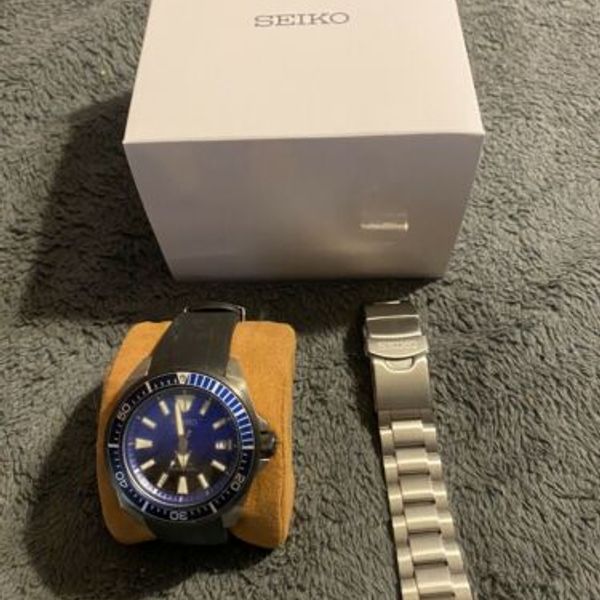 Seiko SRPC93 "Save the Ocean" Automatic Prospex Samurai Divers Mens ...