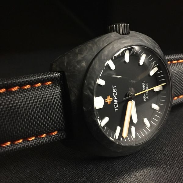 FS: Tempest Forged Carbon V1 No Date - LNIB | WatchCharts Marketplace