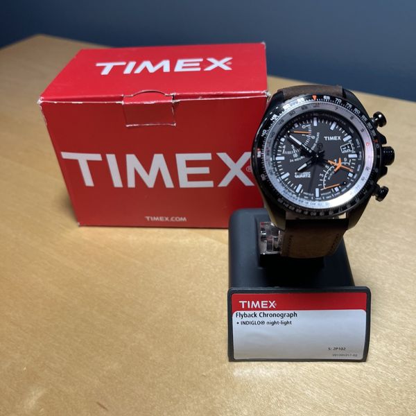 TIMEX 1854 WATCH - INTELLIGENT QUARTZ - CHRONOGRAPH - T2P102 - NEW OLD ...