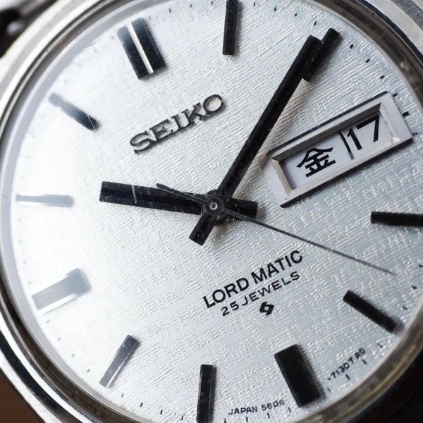 [WTS] Vintage Seiko LM linen dial ref 5606-7030 | WatchCharts