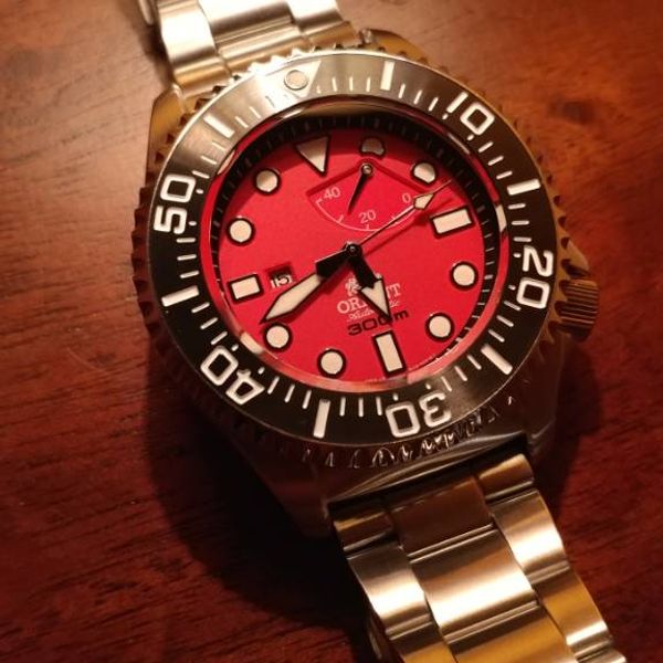 Orient Saturation Diver Red - full kit | WatchCharts