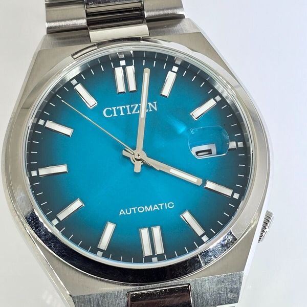 Citizen Tsuyosa 40mm Teal Dial Automatic Stainless Steel Men's ...