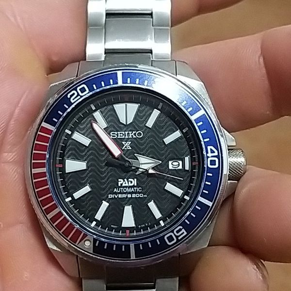 Authentic Seiko Prospex Padi Samurai Automatic Diver’s 200M SRPB99K1 ...