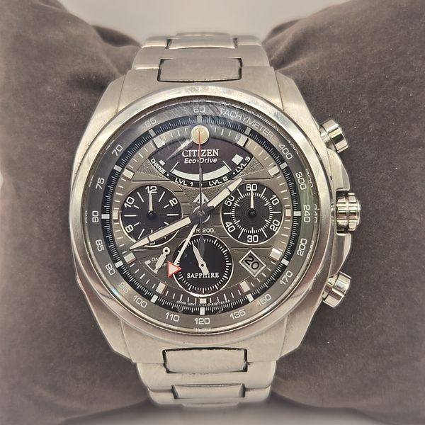 CITIZEN Promaster Eco Drive Solar E210 S074061 Chronograph Power -Men's ...
