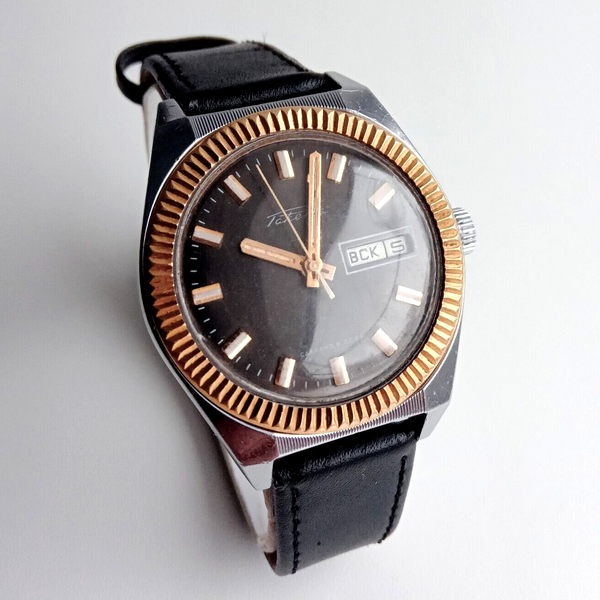 Vintage Soviet men's mechanical watch RAKETA "Rolex" Cal 2628 H. USSR ...