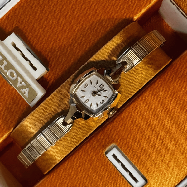 1971 Bulova Excellence Collection Women's Watch 10k RGP Bezel ...
