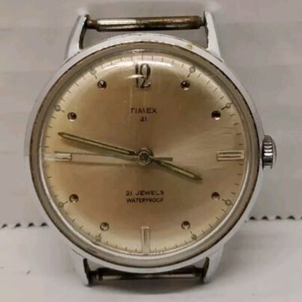 1966 Timex 21 Jewels Wristwatch â RUNSâ | WatchCharts Marketplace